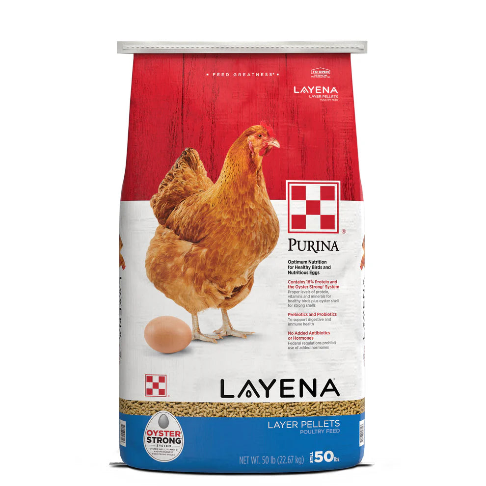 Purina Layena Pellet 50Lb – Cook Feed & Outdoor