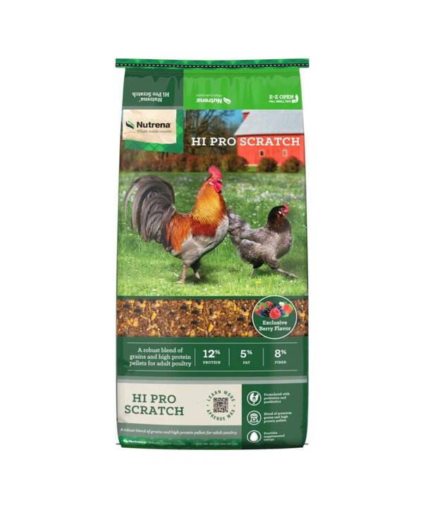 Nutrena Hi-Pro Scratch – Premium Poultry Grain Mix – Cook Feed & Outdoor